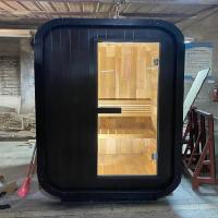 China The Most Popular Infrared Sauna with Computer Control Panel Function and Colorful Light for sale