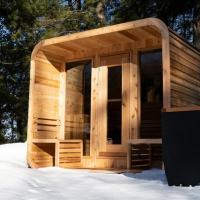Quality Factory Supply Traditional Steam Sauna with Wet Steam and Pure Hemlock for sale