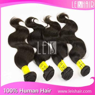 China Color 1B Grade 5A Body Wave Wholesale virgin Peruvian Hair for sale