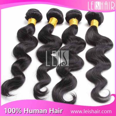 China large stock Grade 5A Virgin Peruvian Human Hair body wave for sale