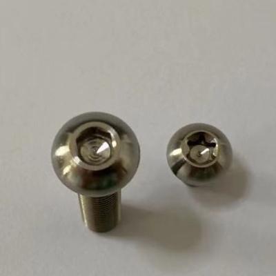 China Iso7380 de Bouten van de het Titaniumlegering van de Contactdoosknoop met Hexuitdraai/Torx-Hoofd Te koop