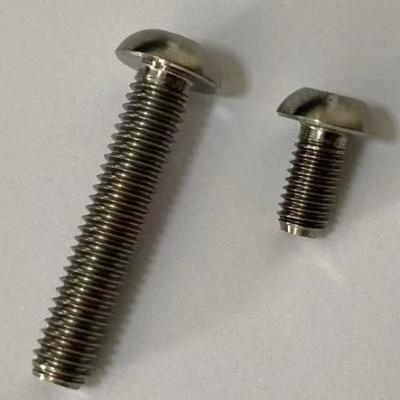 China Iso7380 de Bouten van de het Titaniumlegering van de Contactdoosknoop met Hexuitdraai/Torx-Hoofd Te koop
