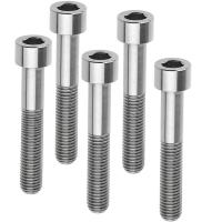 China Conical Cylindrical Heads Type Titanium Nut Bolt Din912 Gr5 for sale