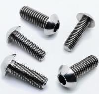 China ISO7380 Hexagon / Torx Socket Button Head Screw Titanium Rotor Bolt Kit for sale