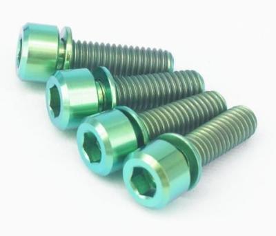 China Ti6al4v de Bouten van de Titaniumlegering met Knoop Hoofdallen key socket head Te koop