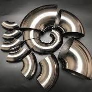 China 45 / 90 Degree Titanium Bend Elbow For Car Engine for sale