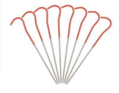 Cina Picchetti per tende da campeggio ultraleggeri in lega di titanio da 150 mm in vendita