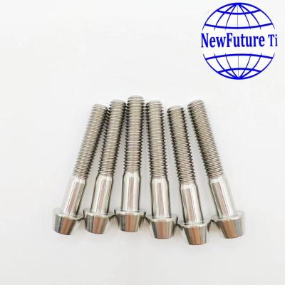 中国 チタニウムの合金の円錐形のヘッド六角形のソケット頭部は変更された使用をねじで締める 販売のため