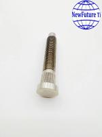 China Flat Head Titanium Nut Bolt Hub Extension Screw ，Car Modification Use for sale