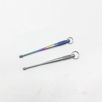 中国 存続キットISOのチタニウムの耳の一突きGr1チタニウムの小型用具 販売のため