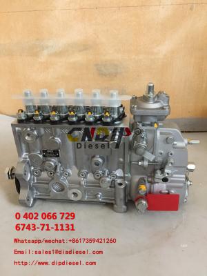 China 0402066729 Bosch Fuel Injection Pump 0 402 066 729 6743-71-1131 For Crawler Excavator for sale for sale