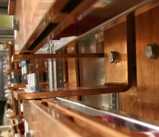 Copper busbar application in energy storage system