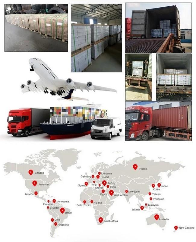 Copper sheet shipping
