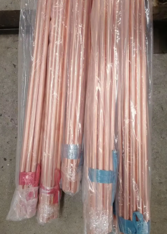 Industrial application of copper tubes in HVAC system