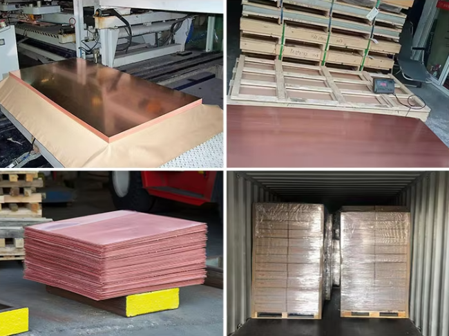 Copper Sheet Packaging