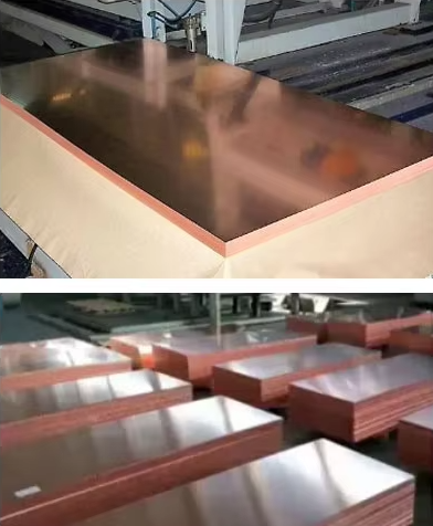 Copper sheet thickness variations