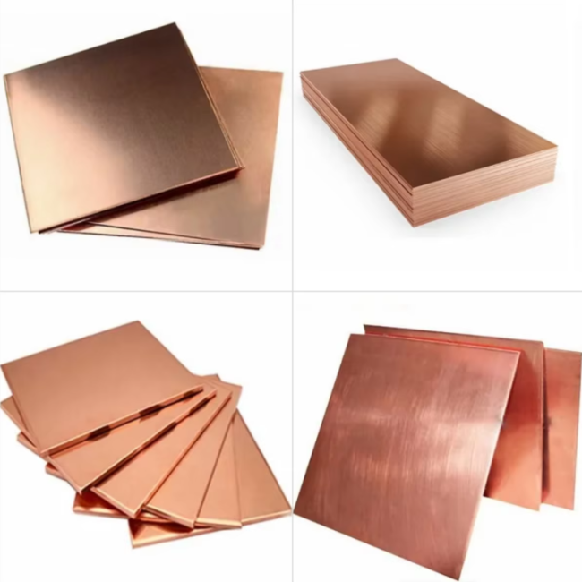 C11000 Pure Copper Sheets with patterned surface