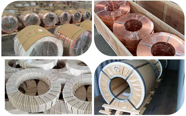 Copper foil packaging