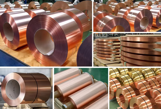 C1100 Copper Strip in industrial application