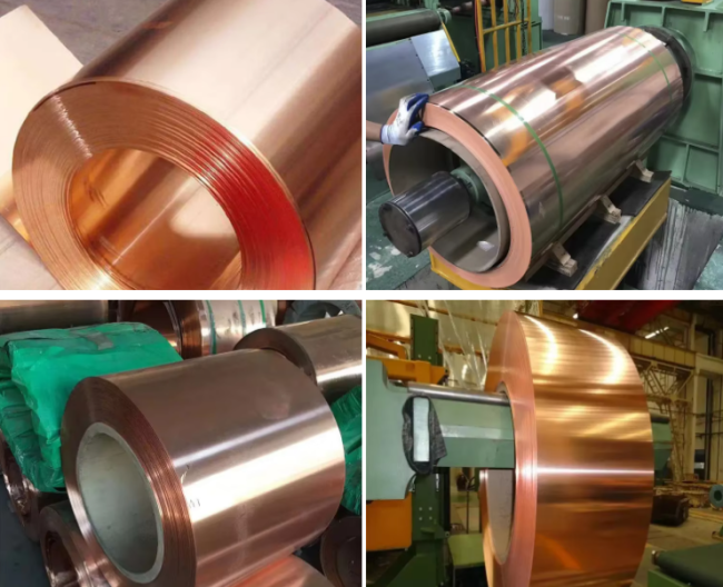 Copper strip manufacturing process
