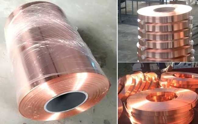 Copper strip manufacturing process