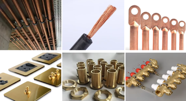 Various applications of copper strip in industrial settings
