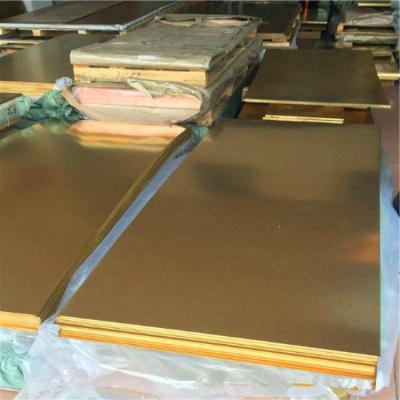 Cina Fogli di rame lucidato H65 H68 H80 laminato a freddo quadrato rotondo rettangolare in vendita