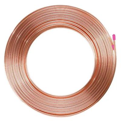 Cina Bobina di rame leggera del tubo adatta a scambiatore di calore in vendita