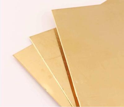 Cina Brass Alloy Sheet With High Conductivity - Perfect Choice For Decoration in vendita
