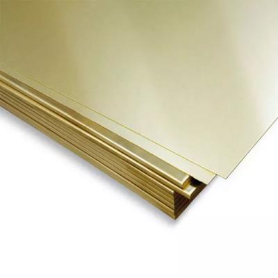 Cina Durable First-Class Brass Laminated Sheet H68 1.5mm For Multiple Applications in vendita
