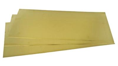 Cina Smooth Surface Golden Yellow H62 H65 Brass Plate/ Sheet For Decoration in vendita