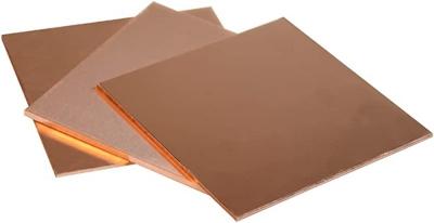 Cina Promotion T1 T2 Red Copper Sheet / Plate 99.99% 5mm in vendita