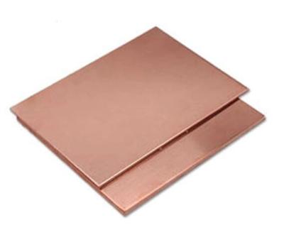 China Promotion T1 T2 Red Copper Sheet / Plate 99.99% 5mm Te koop