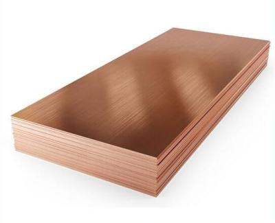 China C51000 Thick Copper Plate Red High Conductivity For Electronic Equipment Te koop