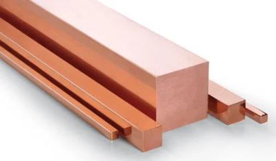 Cina 1-500mm Copper Steel Bar Polished Surface Finish High Purity 99.7% in vendita