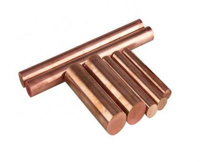Cina High purity Diameter 3mm H65 H63 H68 Red Copper Round Bar For Welding Fixtures, etc in vendita