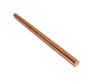 Cina High purity Diameter 3mm H65 H63 H68 Red Copper Round Bar For Welding Fixtures, etc in vendita