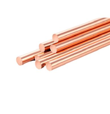 Cina High purity Diameter 3mm H65 H63 H68 Red Copper Round Bar For Welding Fixtures, etc in vendita