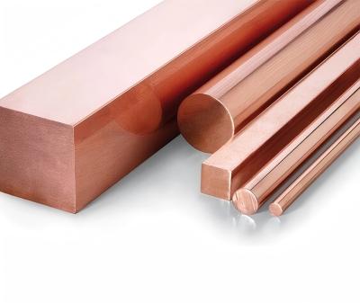 China C1100 C2700 C2200 Copper Round Square Rectangular Bars For Architectural Industrial for sale