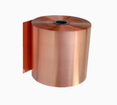 China 0.003mm-0.1mm Thickness Copper Strip Coil C11000 For Electrical Industrial Applications for sale
