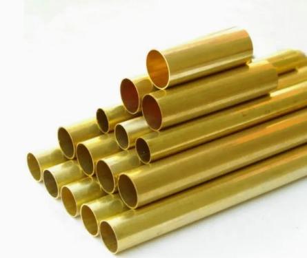 Quality 0.6mm To 1mm Threaded Thin Wall Brass Tube Custom For Decoration Machining for sale