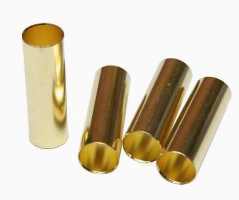 Quality 0.6mm To 1mm Threaded Thin Wall Brass Tube Custom For Decoration Machining for sale