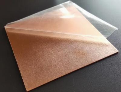 Cina C44300 C10100 C11000 C12000 C10200 Ottone Rosso Piatto Lamine Catodo di Rame 1mm 2mm 4mm in vendita