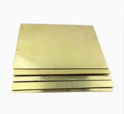 China High Strength C37800 Polished Brass Sheet Metal For Machinery Manufacturing for sale