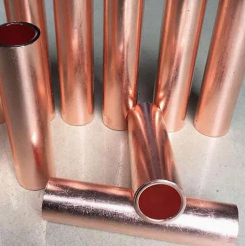 Quality ASTM Red Seamless T2 1 4 Copper Tubing  For Air Conditioner Heat Pipe Fittings for sale