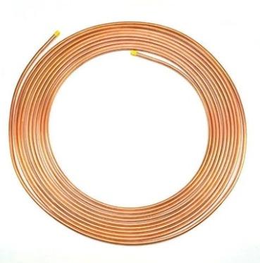 China 5/16'' Pancake Coil Copper Tube Coil For Air Conditioning With Bending for sale
