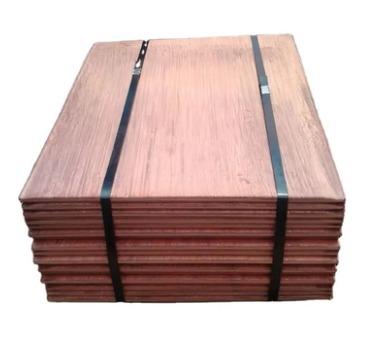 China High Purity 99.99% Electrolyte Copper Cathode Customized Copper Metal Plate for sale