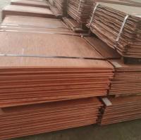 China High Purity 99.99% Electrolyte Copper Cathode Customized Copper Metal Plate for sale