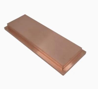 China Smooth Surface Red Satisfactory Copper Alloy Ingot 99.9% For Chemical Industry for sale
