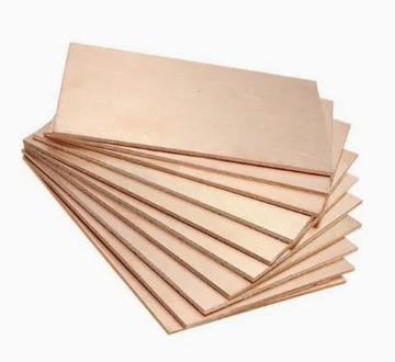 Cina C41500 C42200 Lastra di lamiera di rame C42500 C43000 C43400 Lastra di ottone per l'edilizia in vendita
